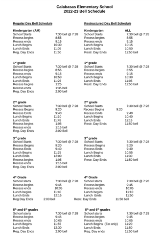 Calabasas Elementary School - Home